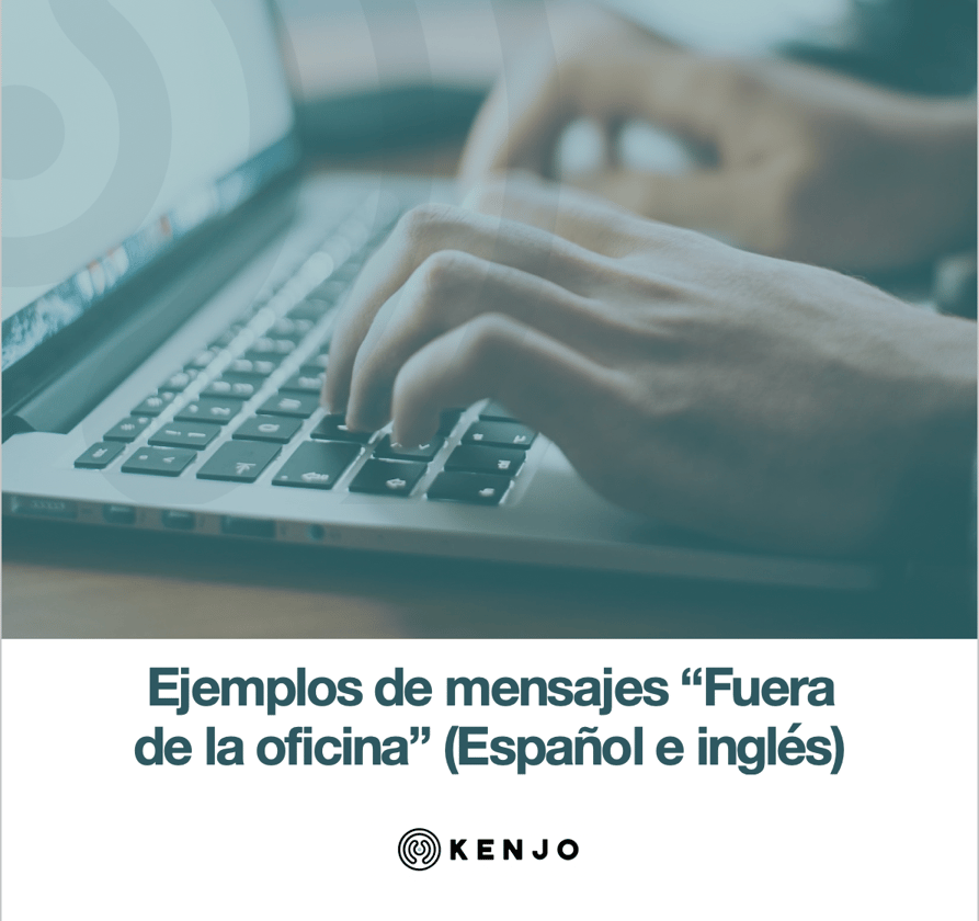 Plantilla para mensajes fuera de la oficina | Kenjo Plantilla para mensajes fuera de la oficina | Kenjo